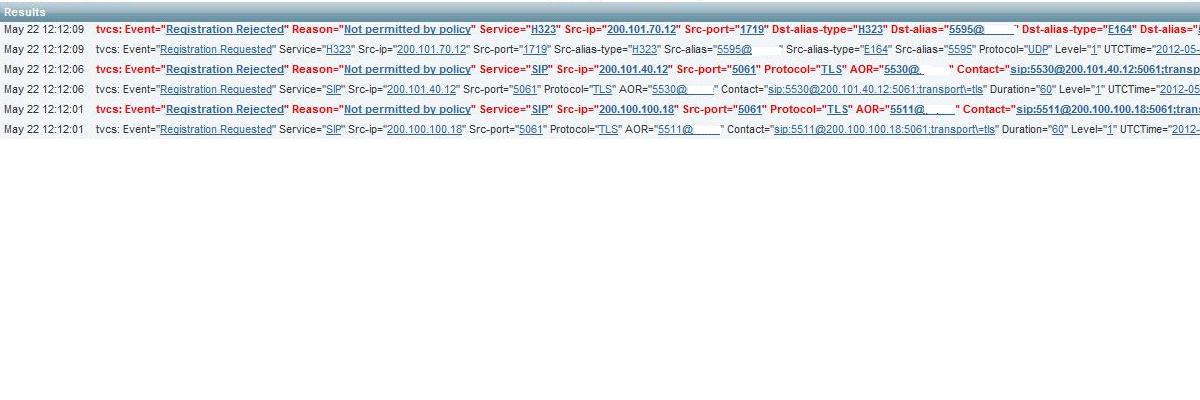 Solved Endpoints Registration Rejected Cisco Community
