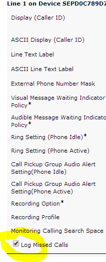7945 phone not displaying 'missed calls' notifications - Cisco Community 7945 phone not displaying 'missed calls' notifications - Cisco Community