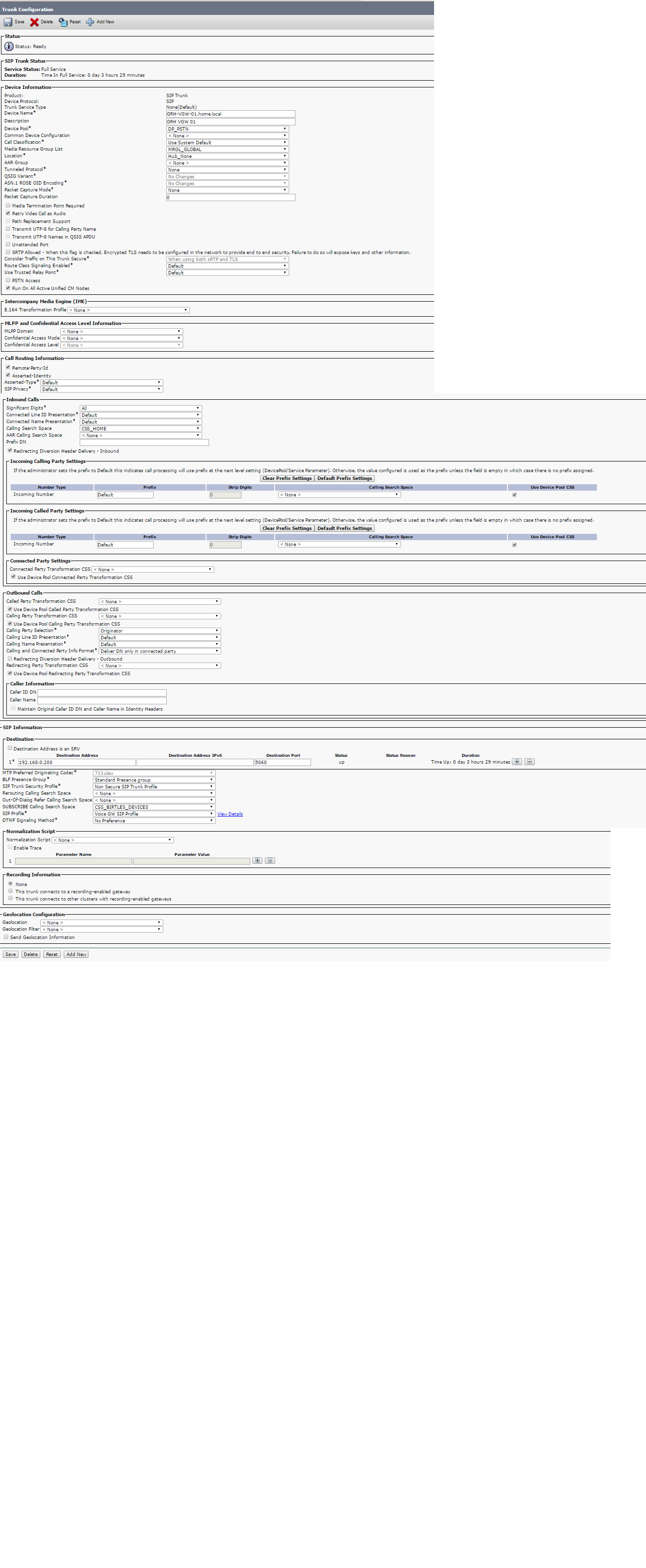 Cucm Sip Trunk Dtmf Sip Kpml Only Cisco Community
