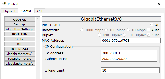 Solved: Static routing ISSUE(packet tracer) - Cisco Community Solved: Static routing ISSUE(packet tracer) - Cisco Community