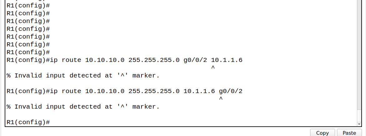 Solved: Fully specified static route error - Cisco Community Solved: Fully specified static route error - Cisco Community