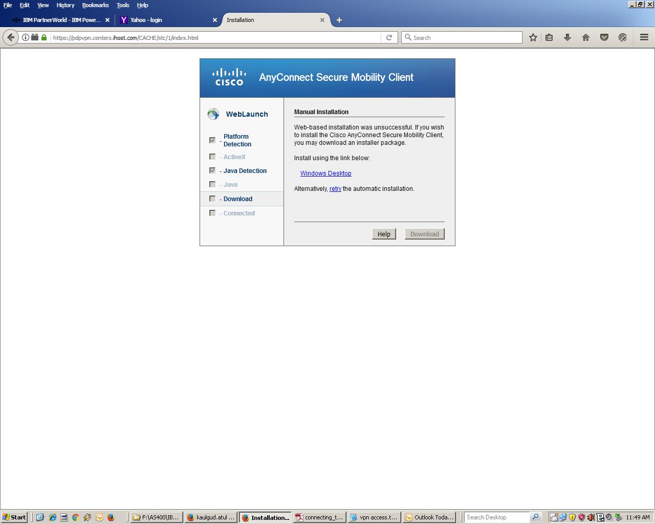 Cisco AnyConnect Secure Mobility Client... - Cisco Community Cisco AnyConnect Secure Mobility Client... - Cisco Community