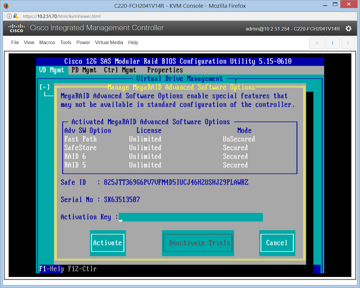 Cisco Ucs 12g Sas Modular Raid Controller Cisco Community