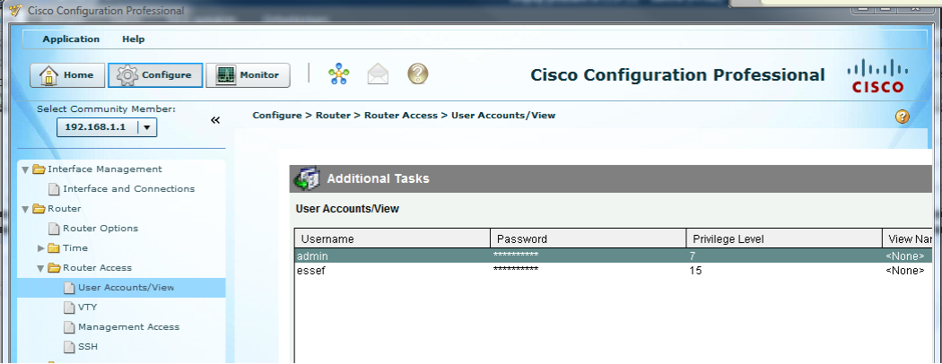 Solved Display Problem In Cisco Configuration Professional 2 1 Cisco