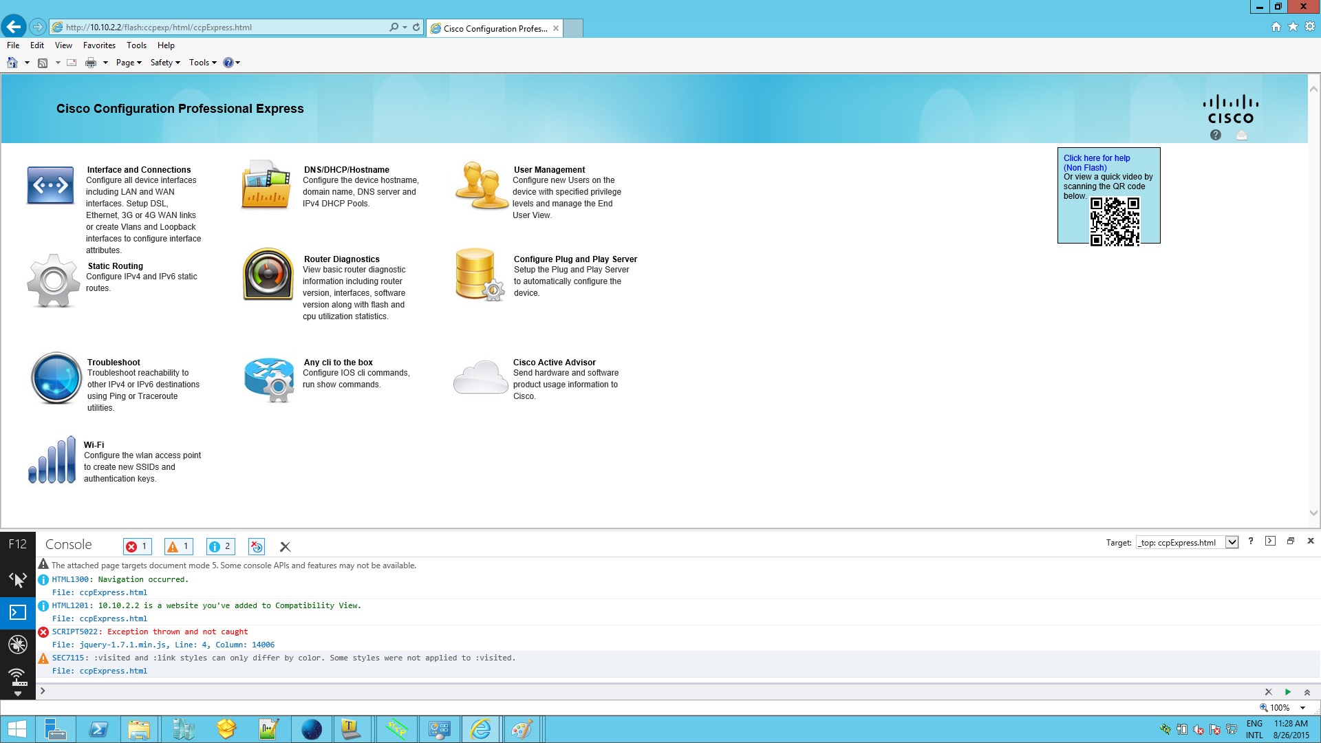Cisco Cpp Keeps Showing That Internet Explorer Does Not Have Java Enabled Cisco Community