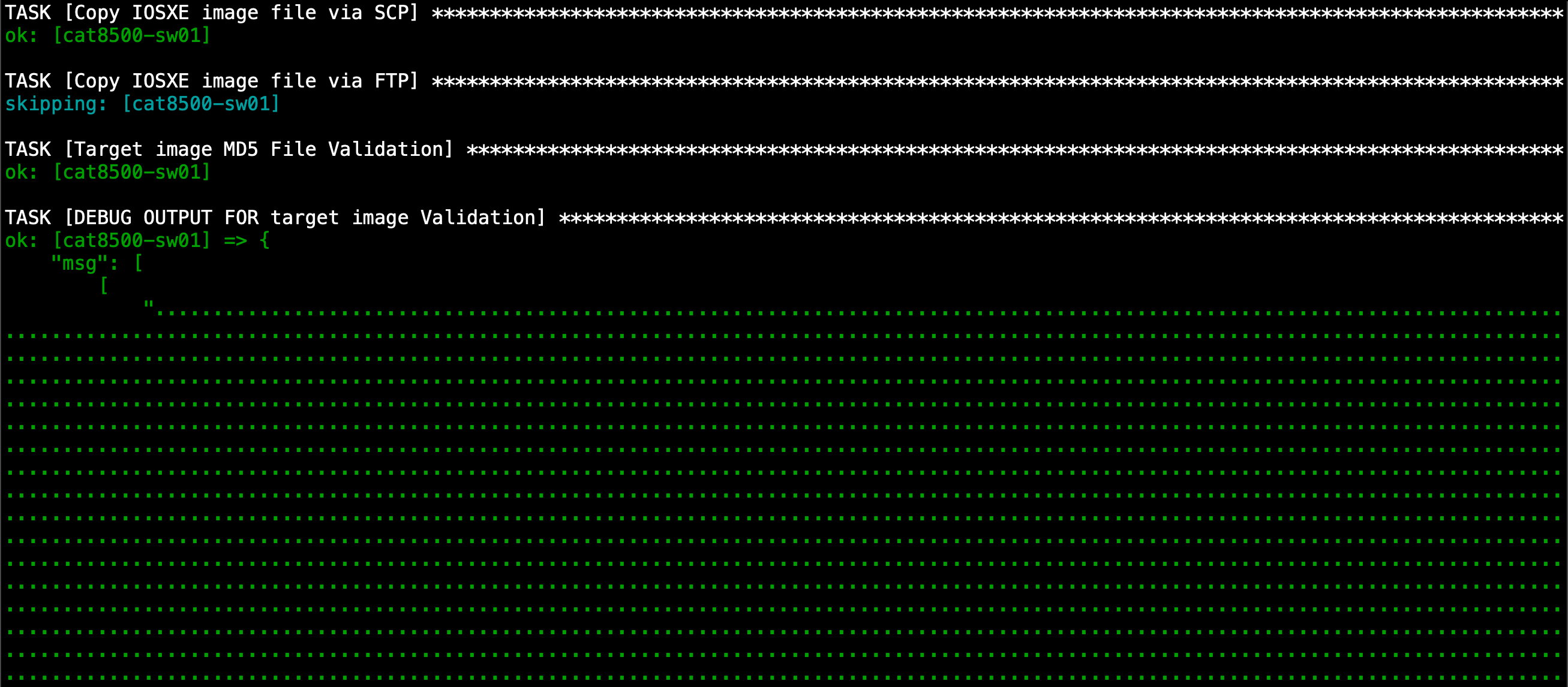 IOSXE Upgrade via Ansible - Cisco Community IOSXE Upgrade via Ansible - Cisco Community