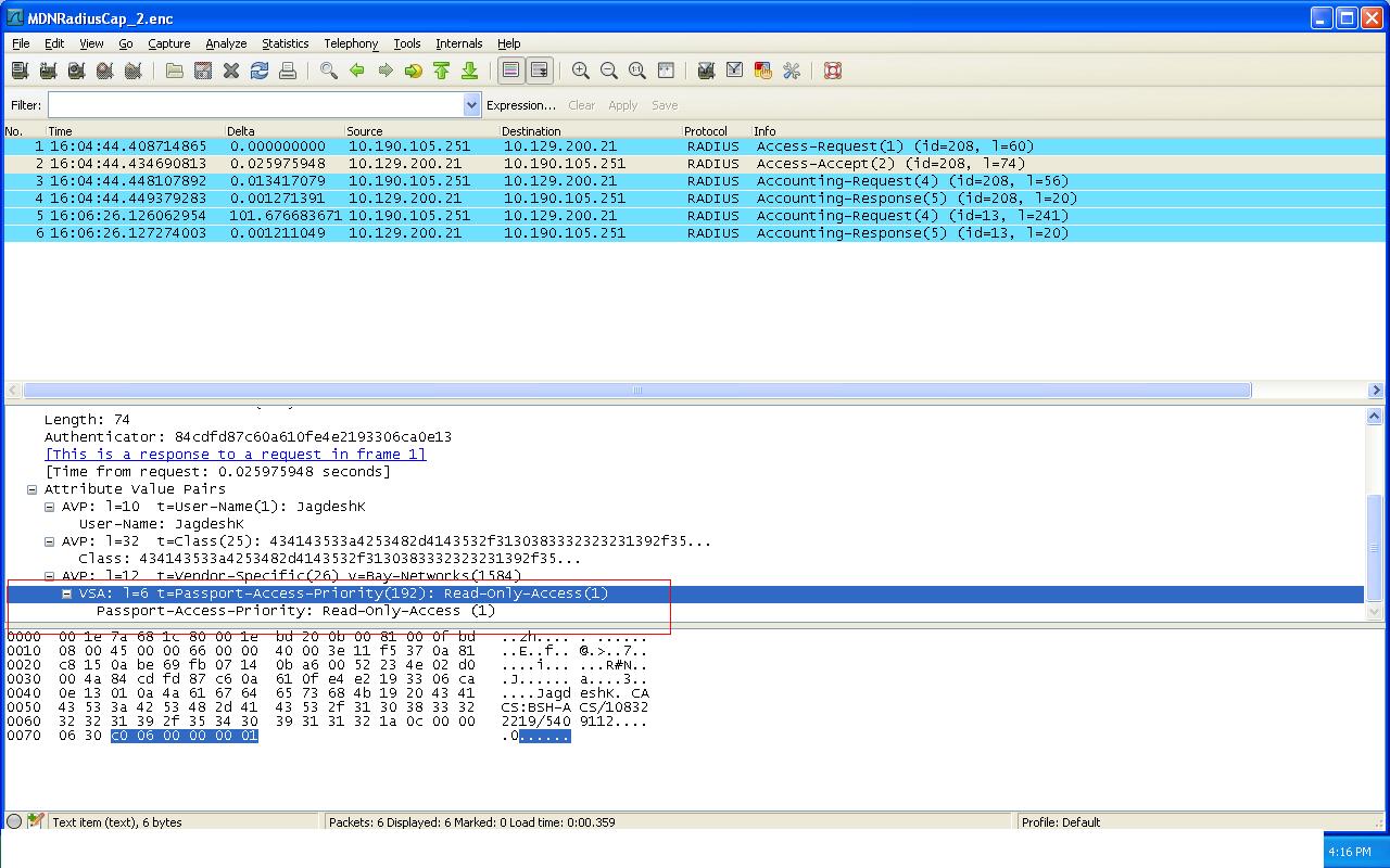 Solved: RADIUS Authorization not working for Nortel Switches through ... Solved: RADIUS Authorization not working for Nortel Switches through ...