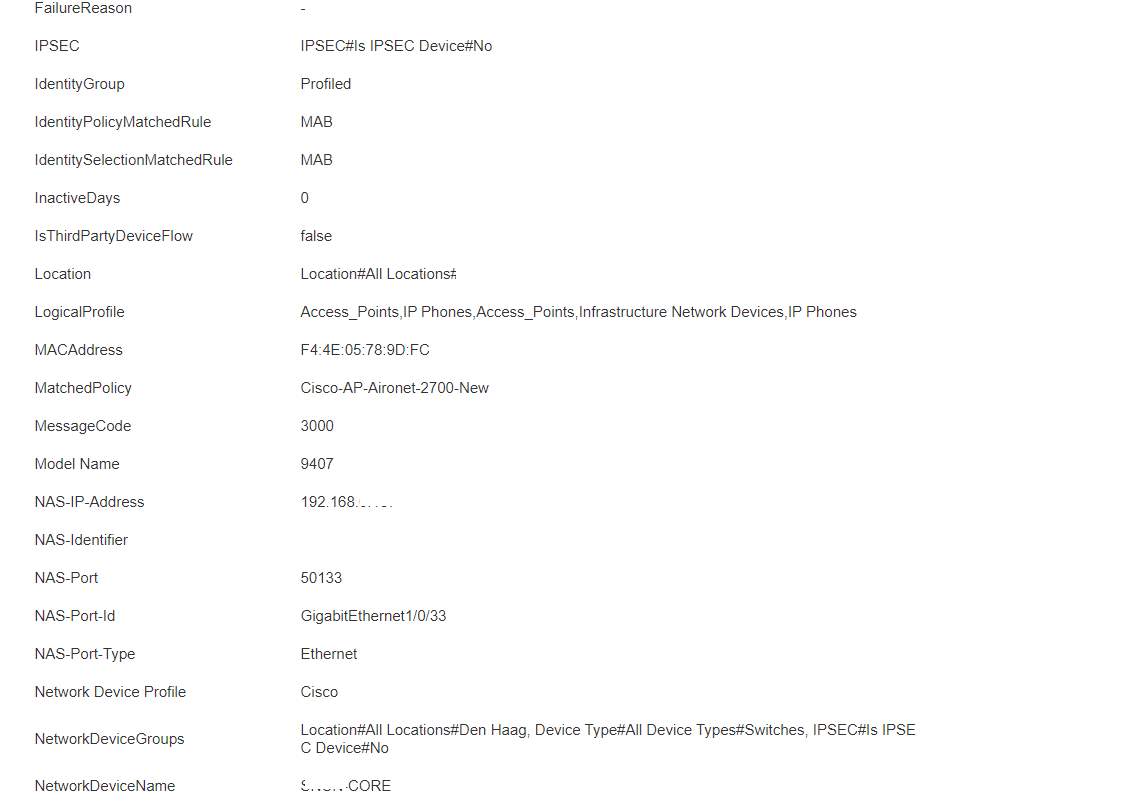 Solved Cisco Ap 2700 Profiling Cisco Community