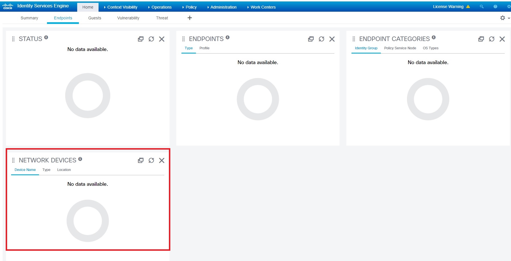 Cisco Ise 2 4 No Data Available Darelodeals