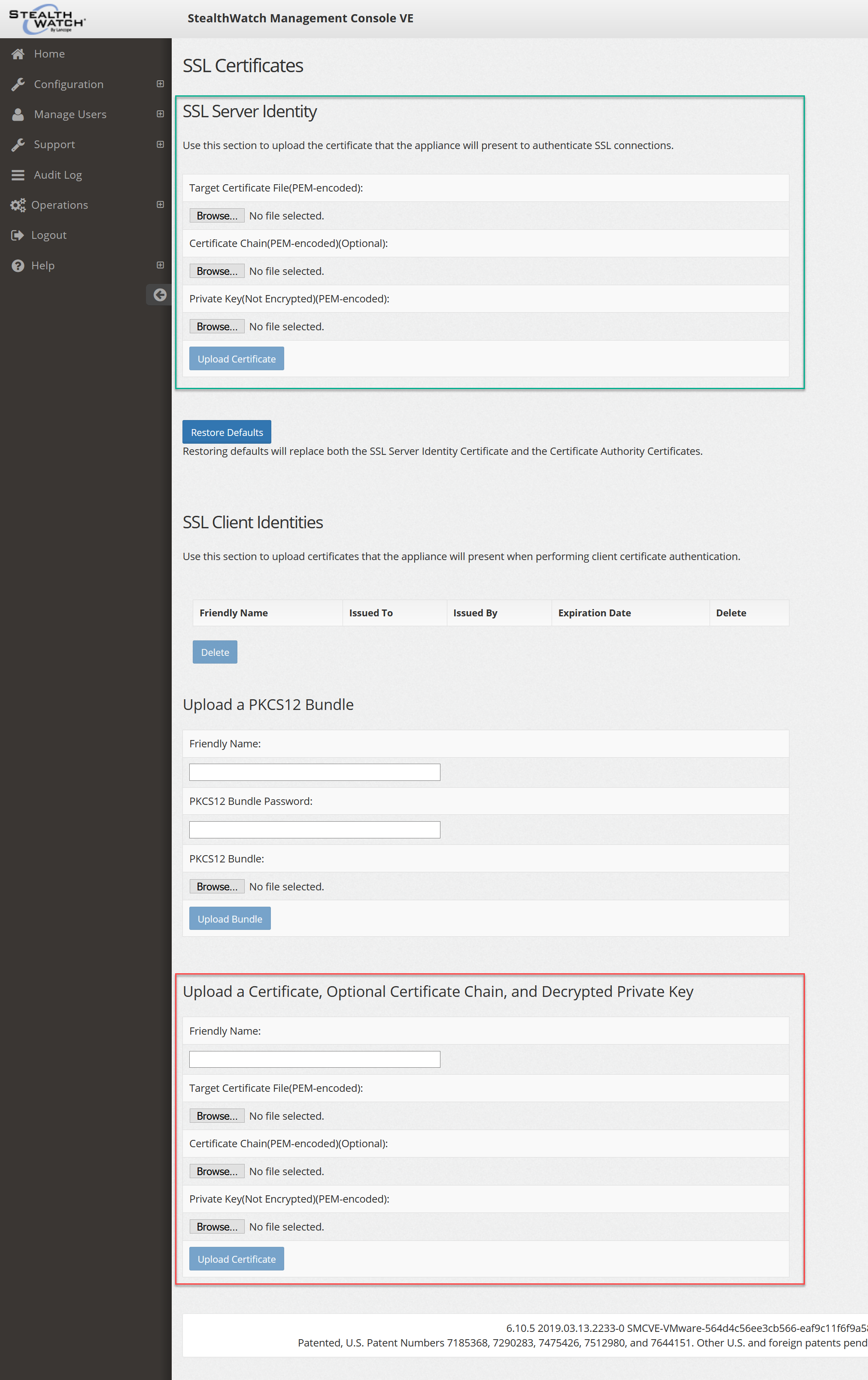 Stealthwatch Replacing Existing Ssl Certificates Cisco Community