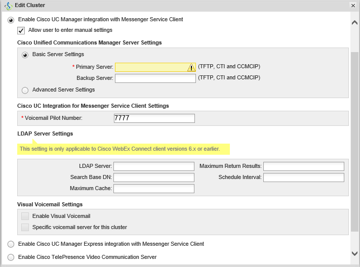 Webex Messenger Cucm Integration Cisco Community