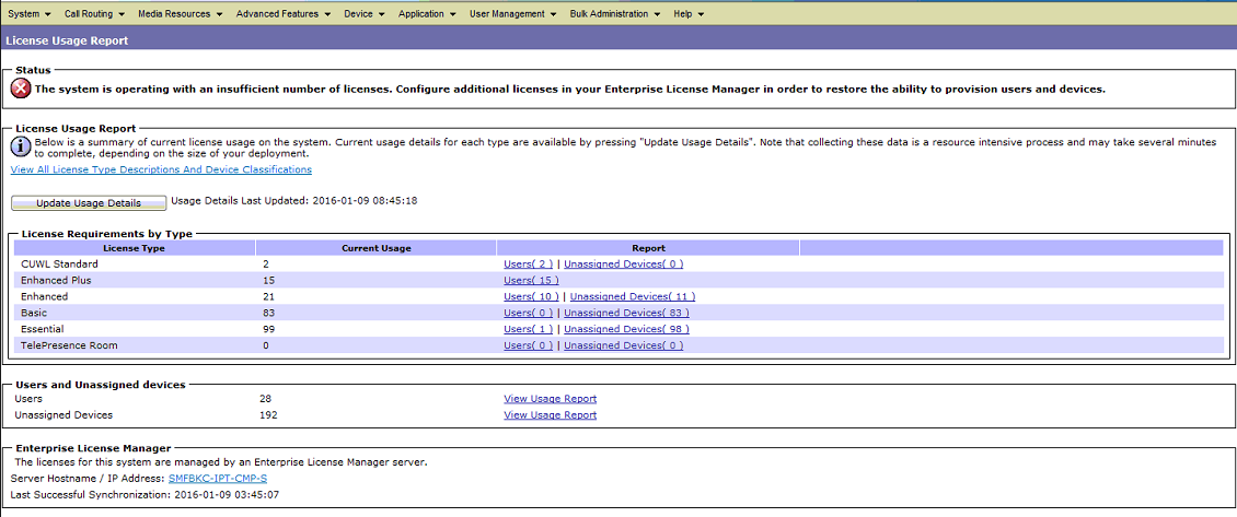 Solved Unable To Add End User Under User Management In Cucm Admin Page Cisco Community