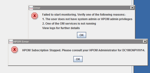 OM Subscription fail with CISCO IMC SPI 1.0.1 with IMC 2.0(b) - Cisco ...