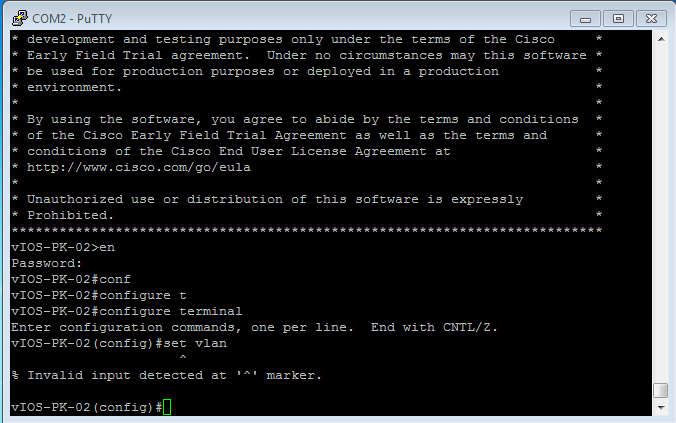 Solved: OnePK - Unable to set VLAN - Cisco Community