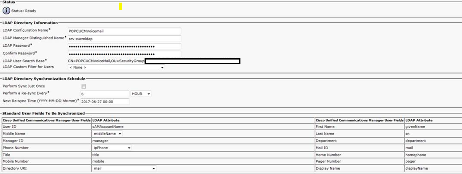 Cisco Unity Connection With Security Groups Cisco Community