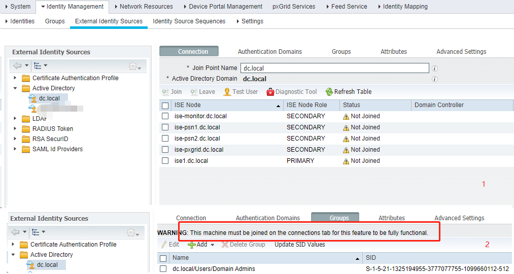 ISE Locks Admin Account - Cisco Community
