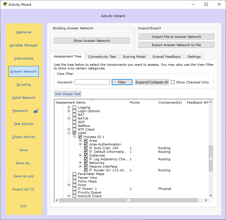 Solved: Packet Tracer Activity Wizard - OSPF Missing - Cisco Community Solved: Packet Tracer Activity Wizard - OSPF Missing - Cisco Community