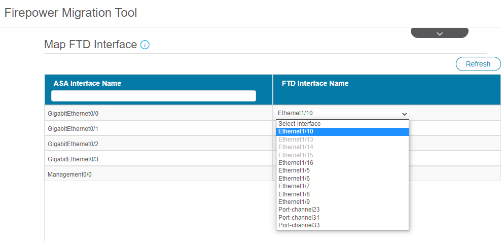 FTD interface reconfiguration - Cisco Community