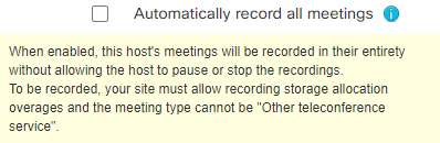 Solved: Automatic Recording of Webex meeting through Moodle LMS - Cisco ...