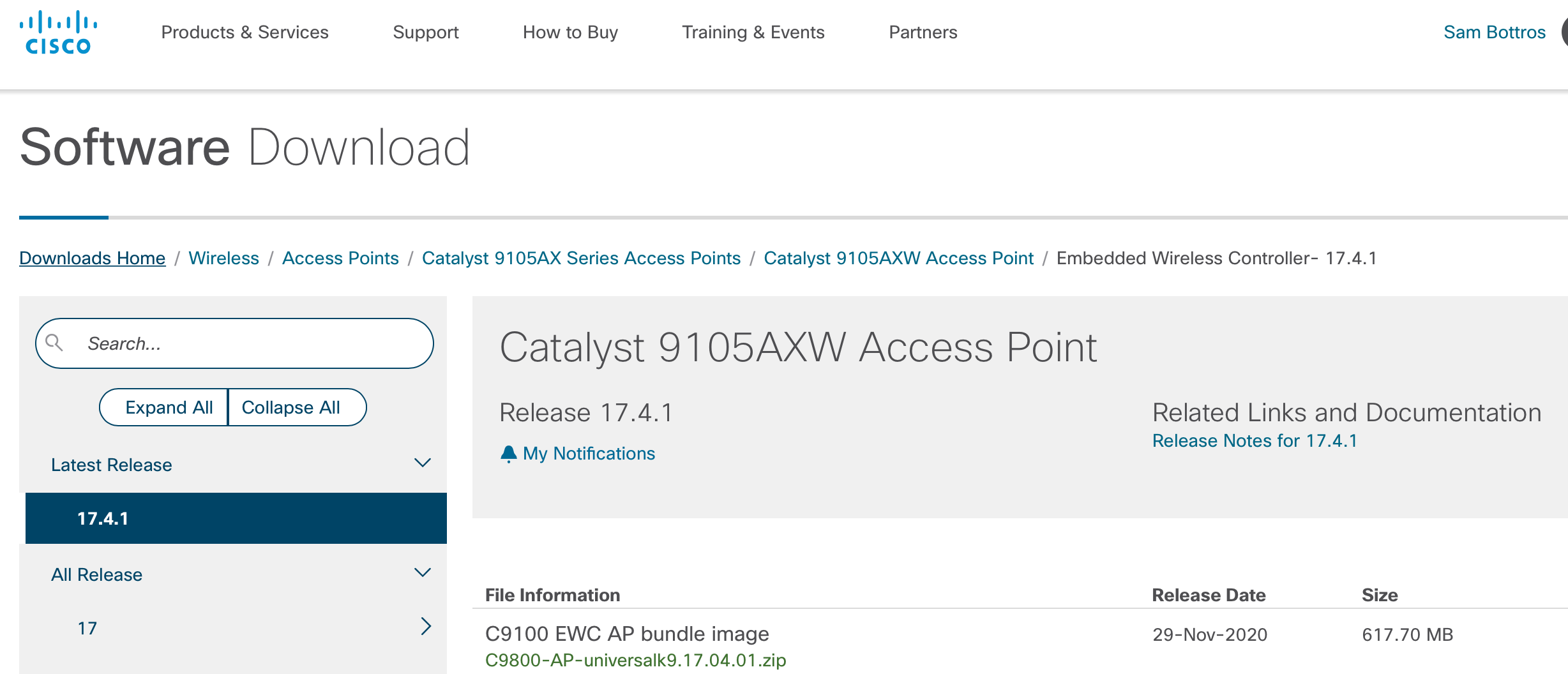 9105axw-b EWC Conversion - Cisco Community