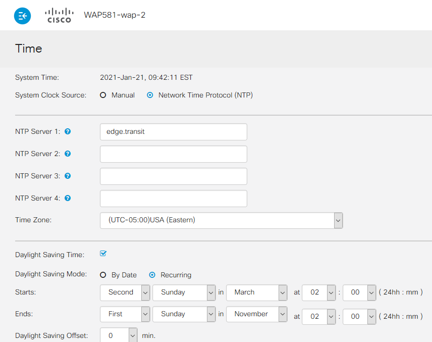 WAP581 link flapping - Cisco Community