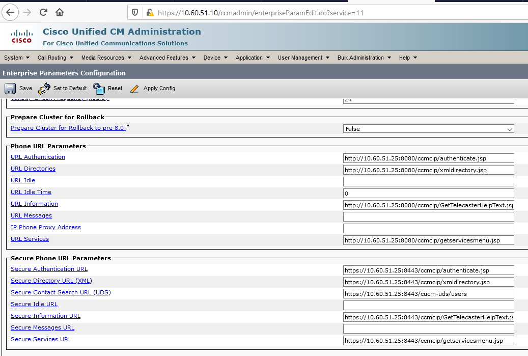 Deskphone Directory not working - Cisco Community