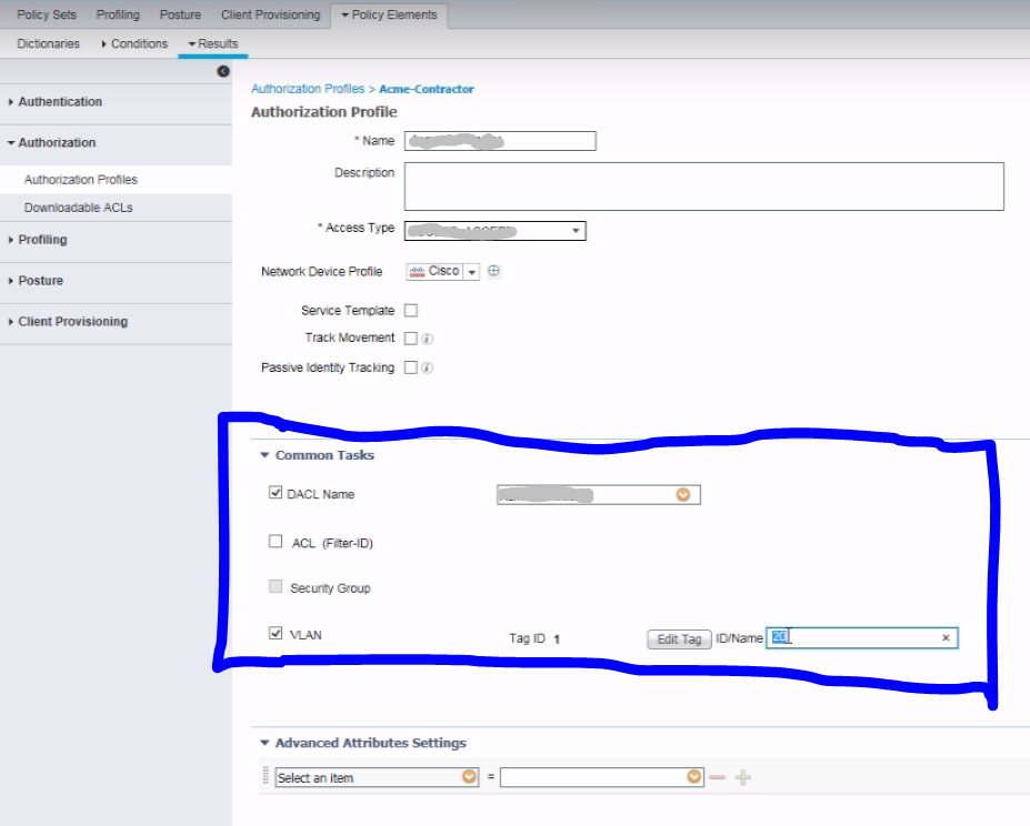 Different ISE Policy Elements profile - Cisco Community