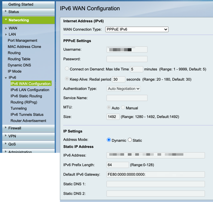 How to enable ipv6 dhcpv6-pd on rv130 - Cisco Community