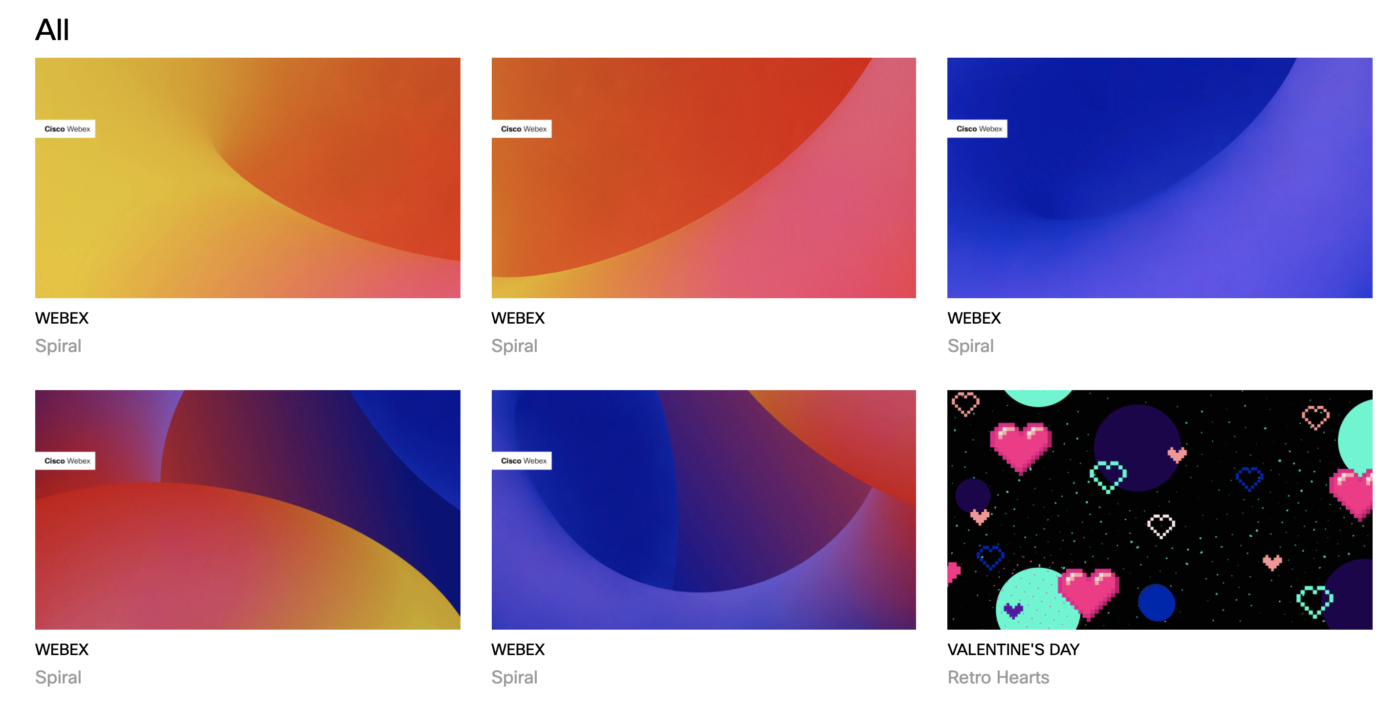 Check out our new Webex Virtual Background page! - Cisco Community