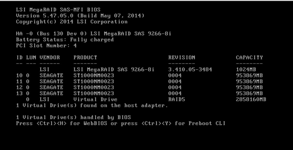 WebBIOSでschedule consistency checkの開始時間を変更する方法 - Cisco Community