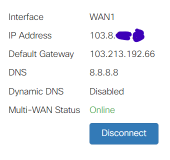 Accesing Modem's interface page through RV345 - Cisco Community
