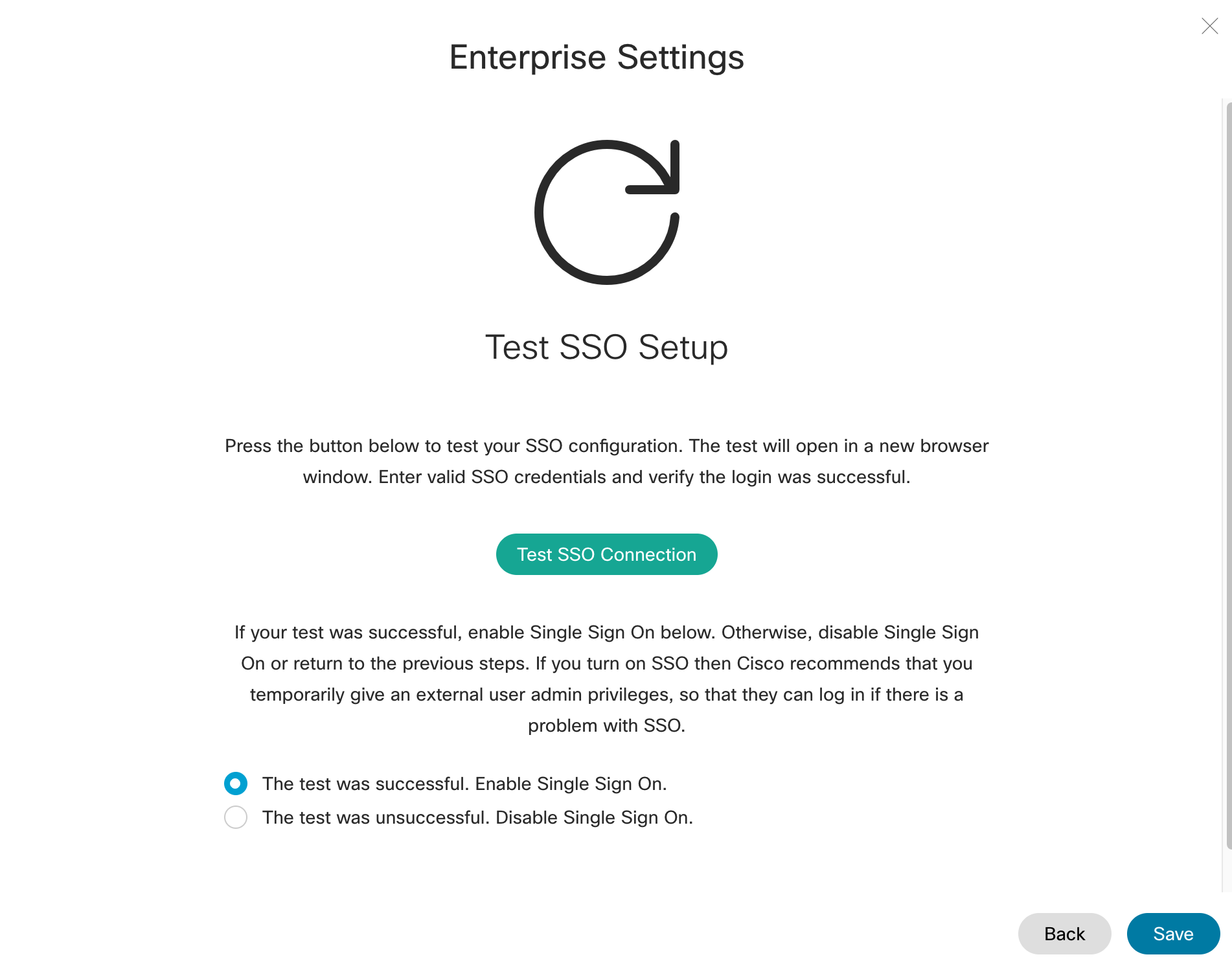 Enabling Azure AD authentication for an existing Webex deployment ...