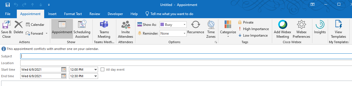 Webex Scheduler problem - Cisco Community