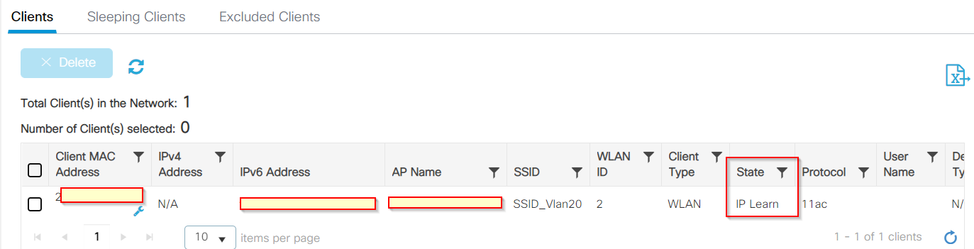 PC cannot get ip address via wifi from second vlan - Cisco Community