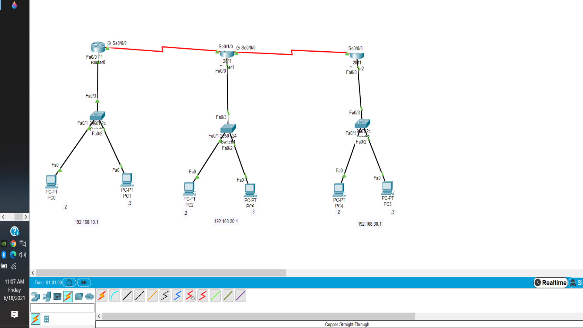Solved: packet tracer 3 LAN setup I cannot ping 192/168.20.3 fron 192 ...