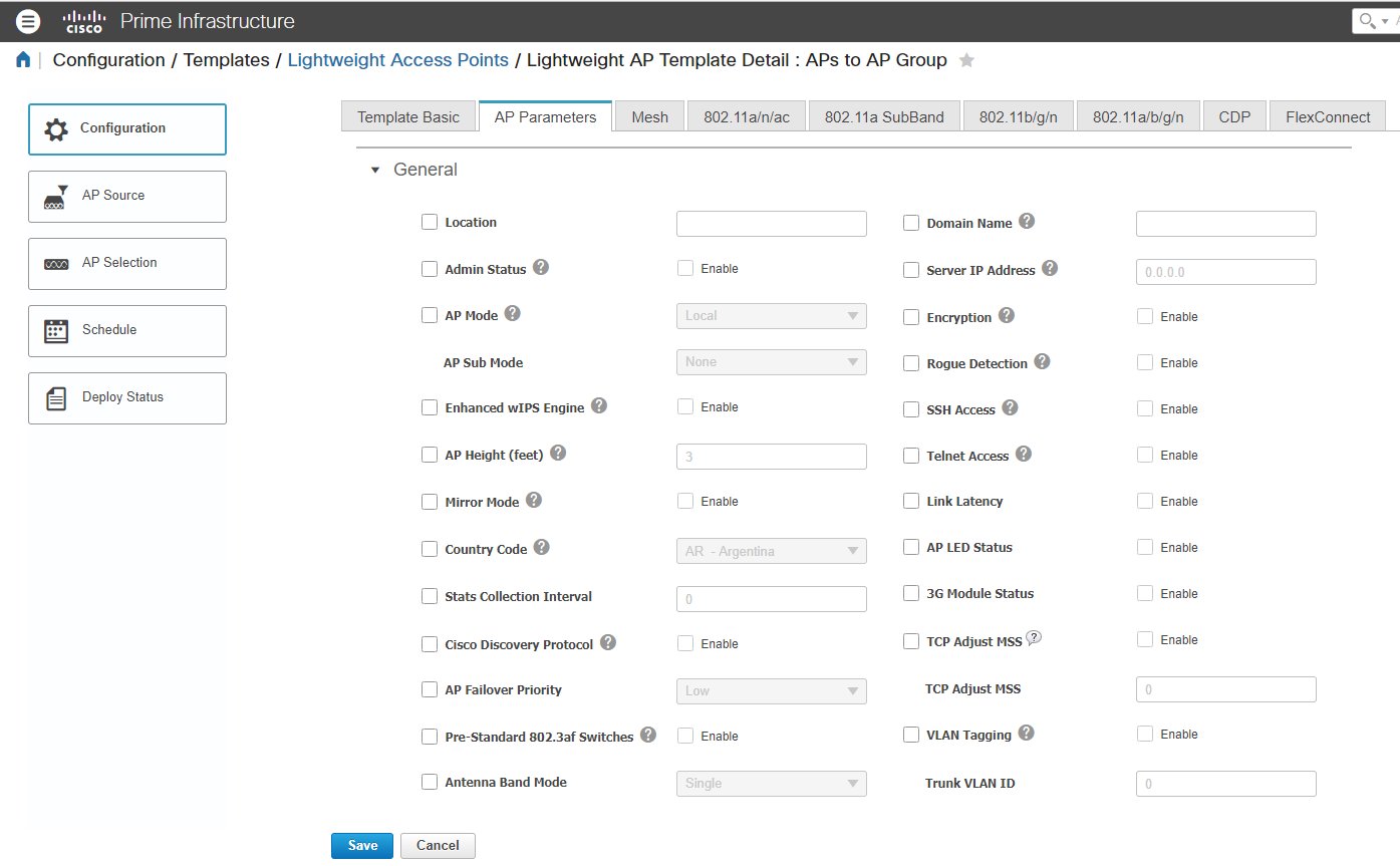 Moving APs to AP groups and Flex Groups through Cisco Prime - Cisco ...