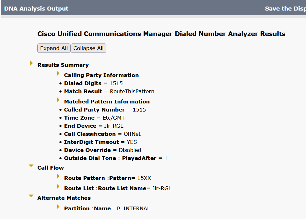 Solved: best matching route pattern definition - Cisco Community