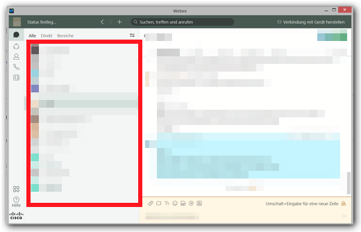Two WebEx Chat windows - Cisco Community