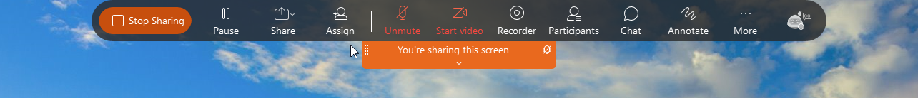 How to Move Floating Panel When Sharing Content - Cisco Community