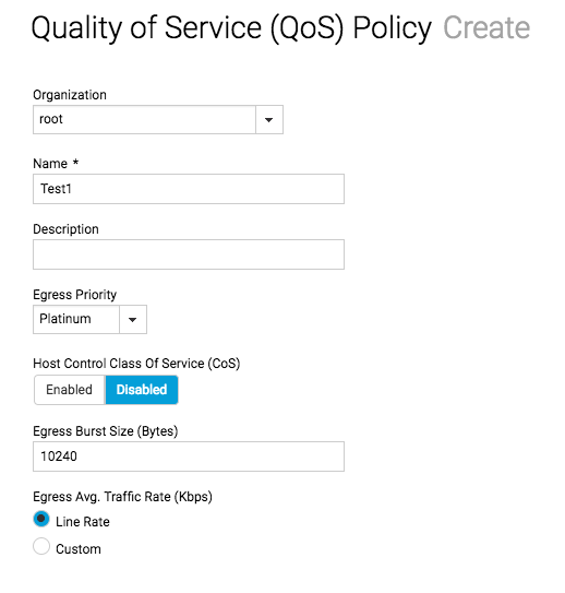 UCS Central QoS Configuration - Cisco Community