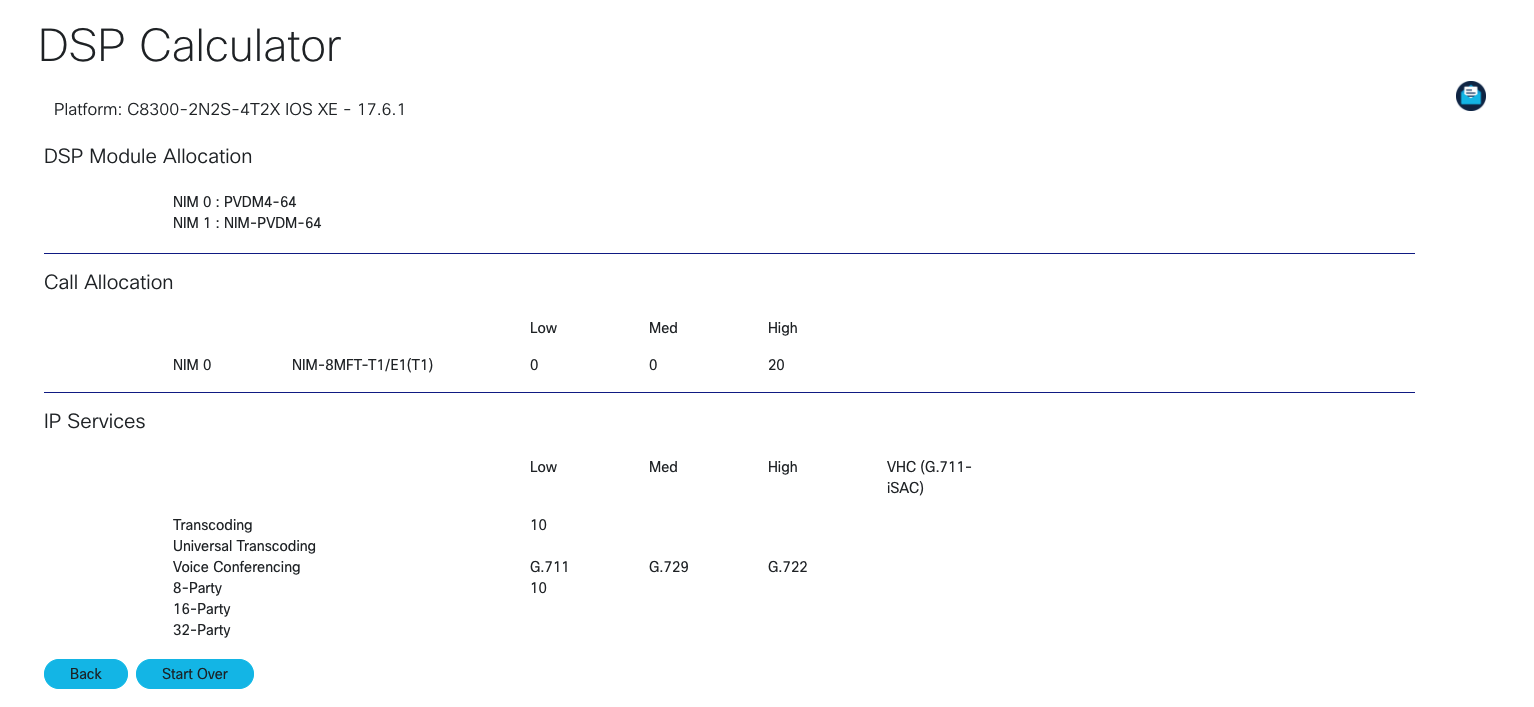 Cisco PVDM DSP Calculator v2 - Cisco Community