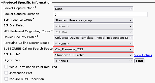 Cucm Bulk Remove Subscribe Css From Multiple End Users Cisco Community