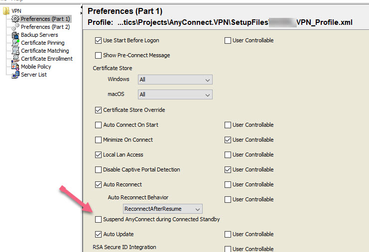 Windows 10 keeps disconnecting VPN after screen lock - Cisco Community
