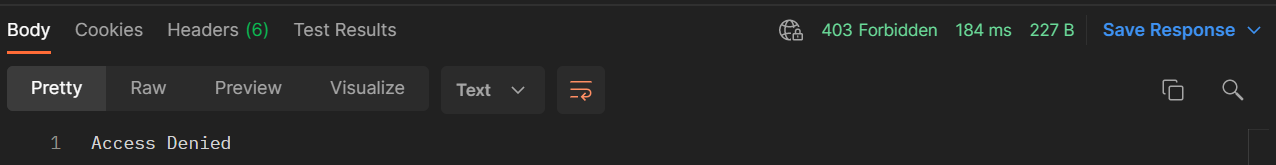 Solved: Return Code 403 - Forbidden (Access Denied) on several API's ...