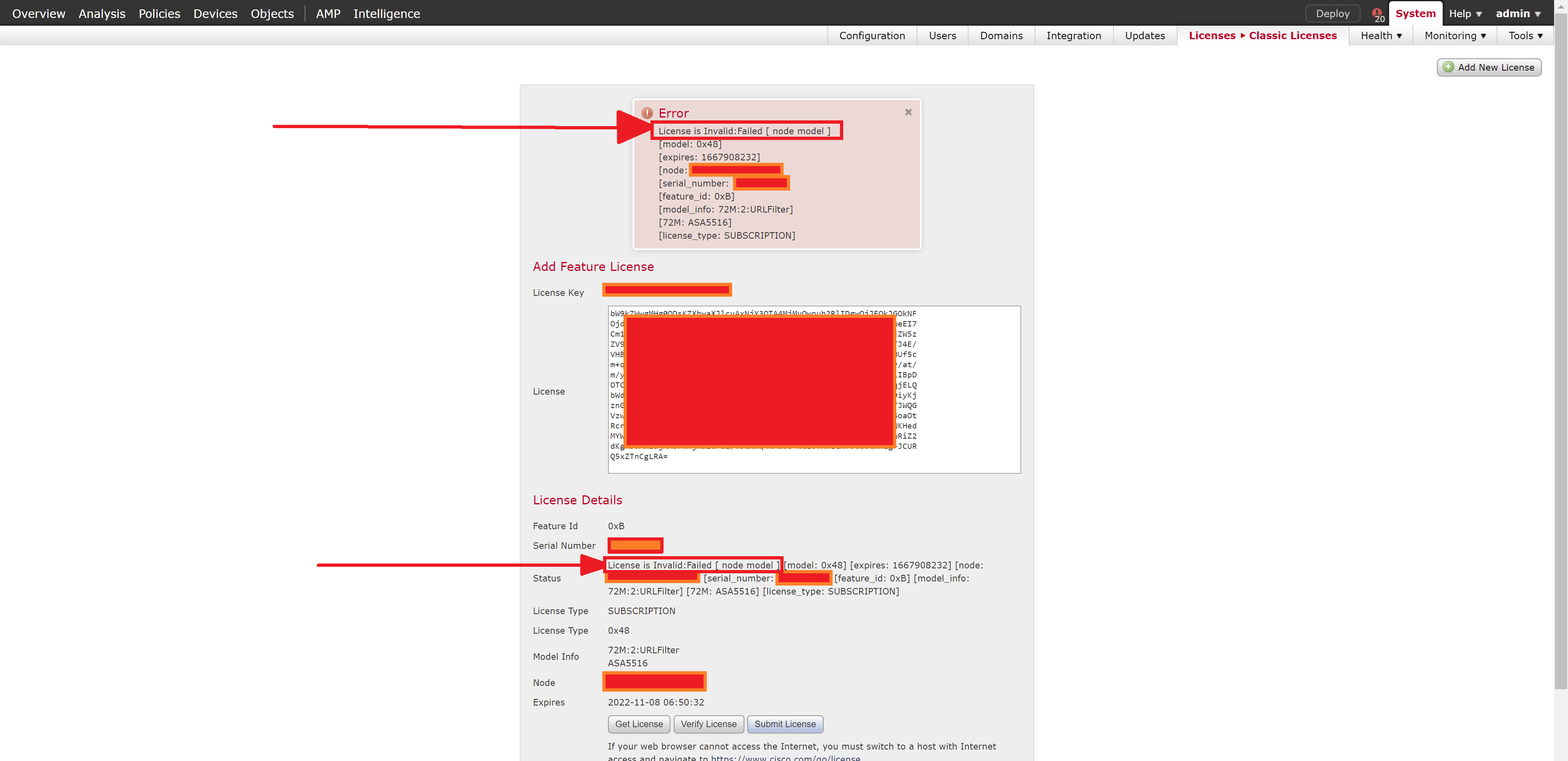 Solved: SourceFIRE Licensing - Cisco Community