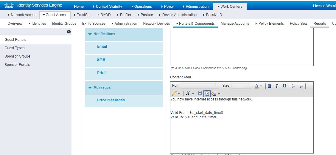 Solved: Can I customize Authentication success page on Guest portal on ...
