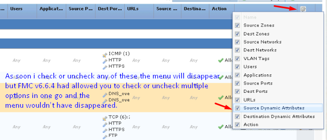 FMC v7.0 ACP rule view settings selection issue - Cisco Community