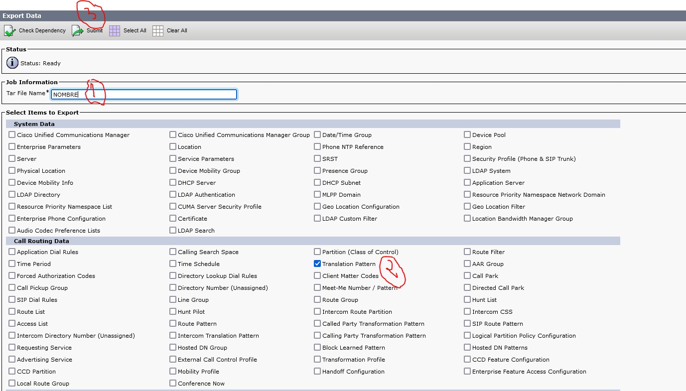 Translation Patterns en la CUCM - Cisco Community