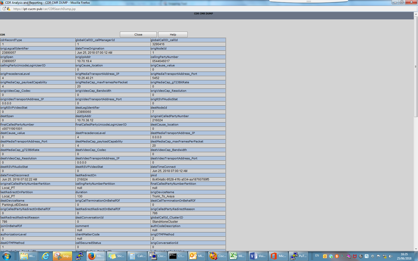 CDR - FinalCalledPartyNumber: c0071190110 - Cisco Community