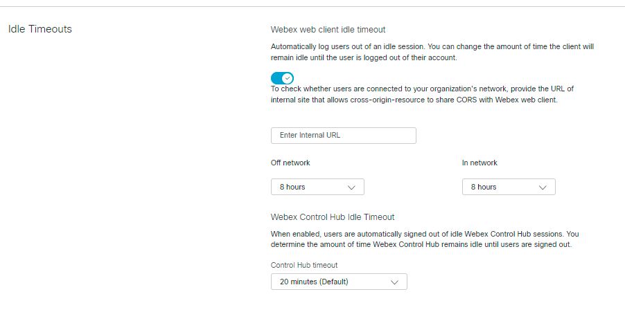 auto sign-out from the webex app after closing the app - Cisco Community